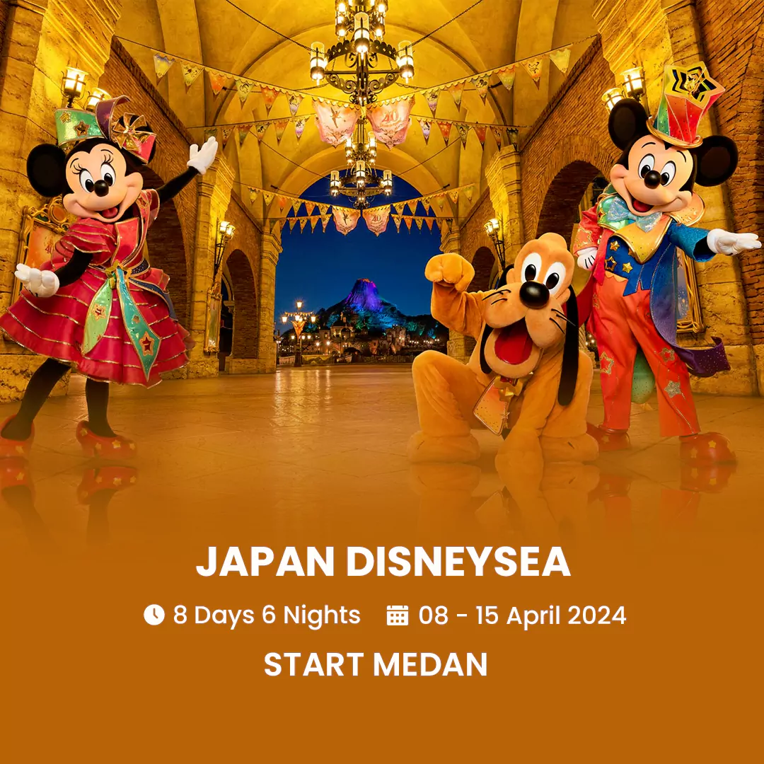 Tour Japan Disneysea 08 April 2024 | Angkasatour
