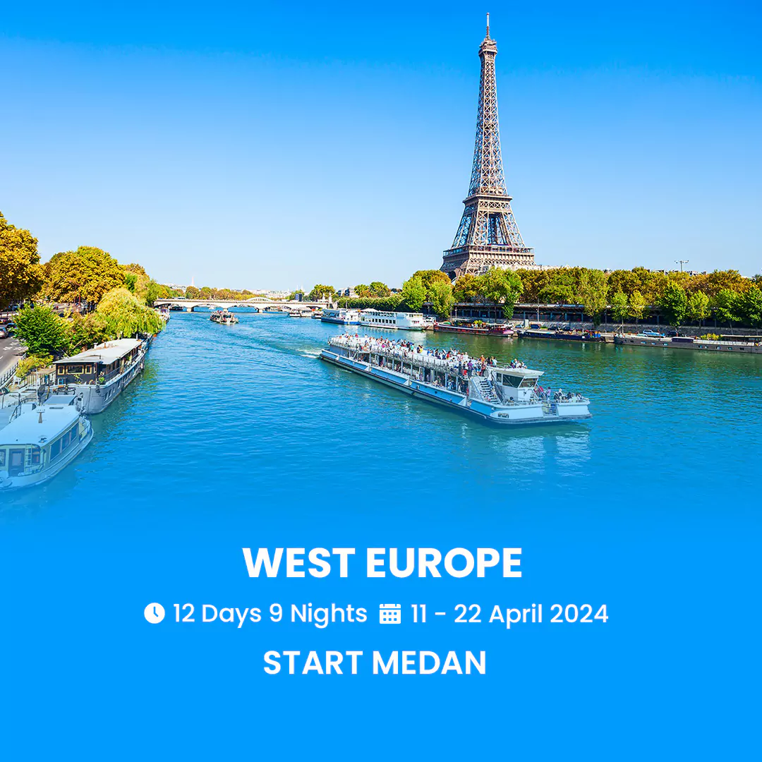 Tour West Europe 11 April 2024 | Angkasatour