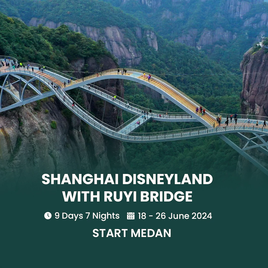 Tour Shanghai Disneyland with Ruyi Bridge 18 June 2024 | Angkasatour