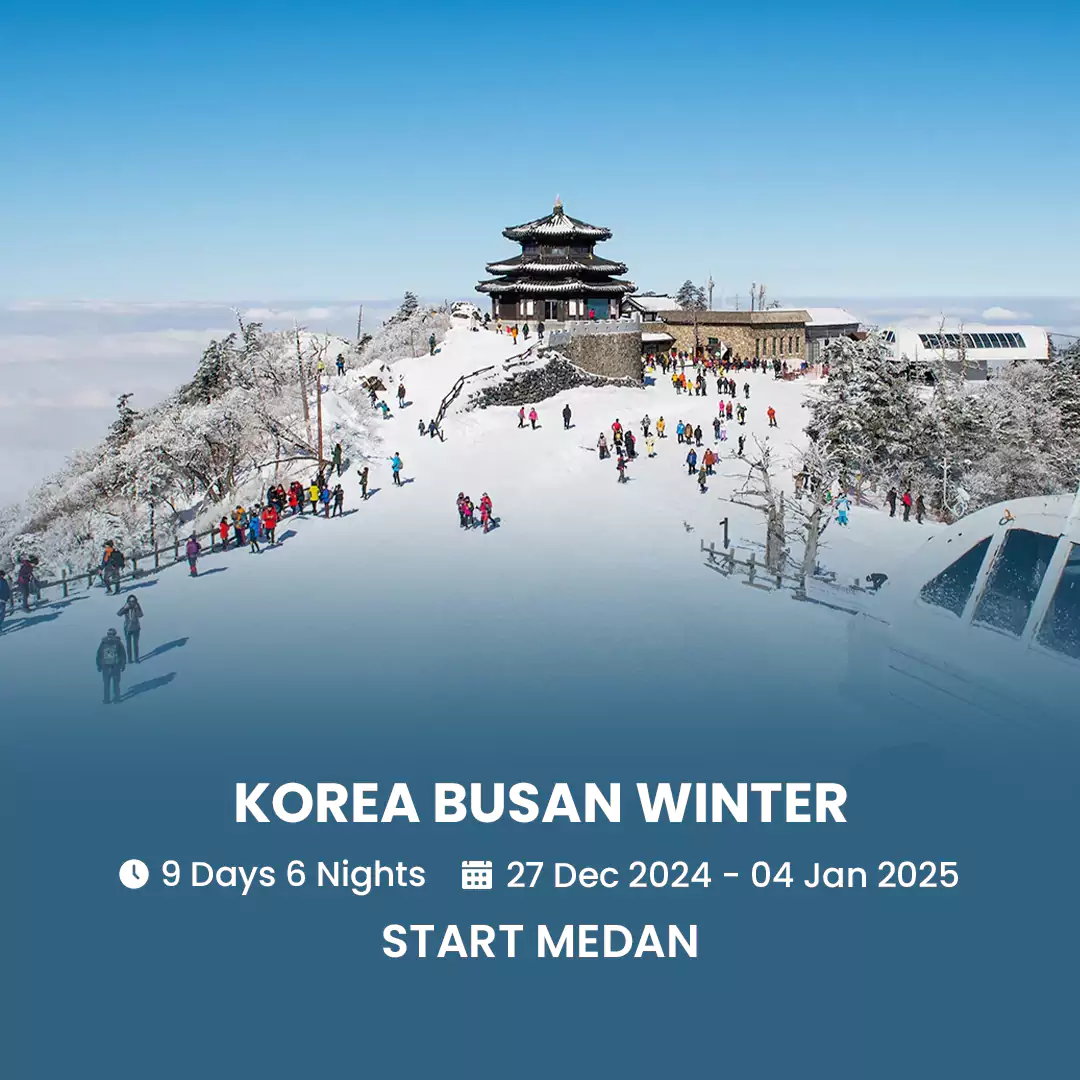 Tour Korea Busan Winter 27 December 2024 | Angkasatour