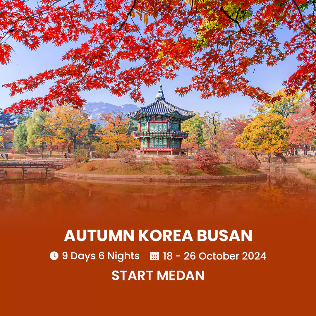 Tour Autumn Korea Busan 18 October 2024 | Angkasatour