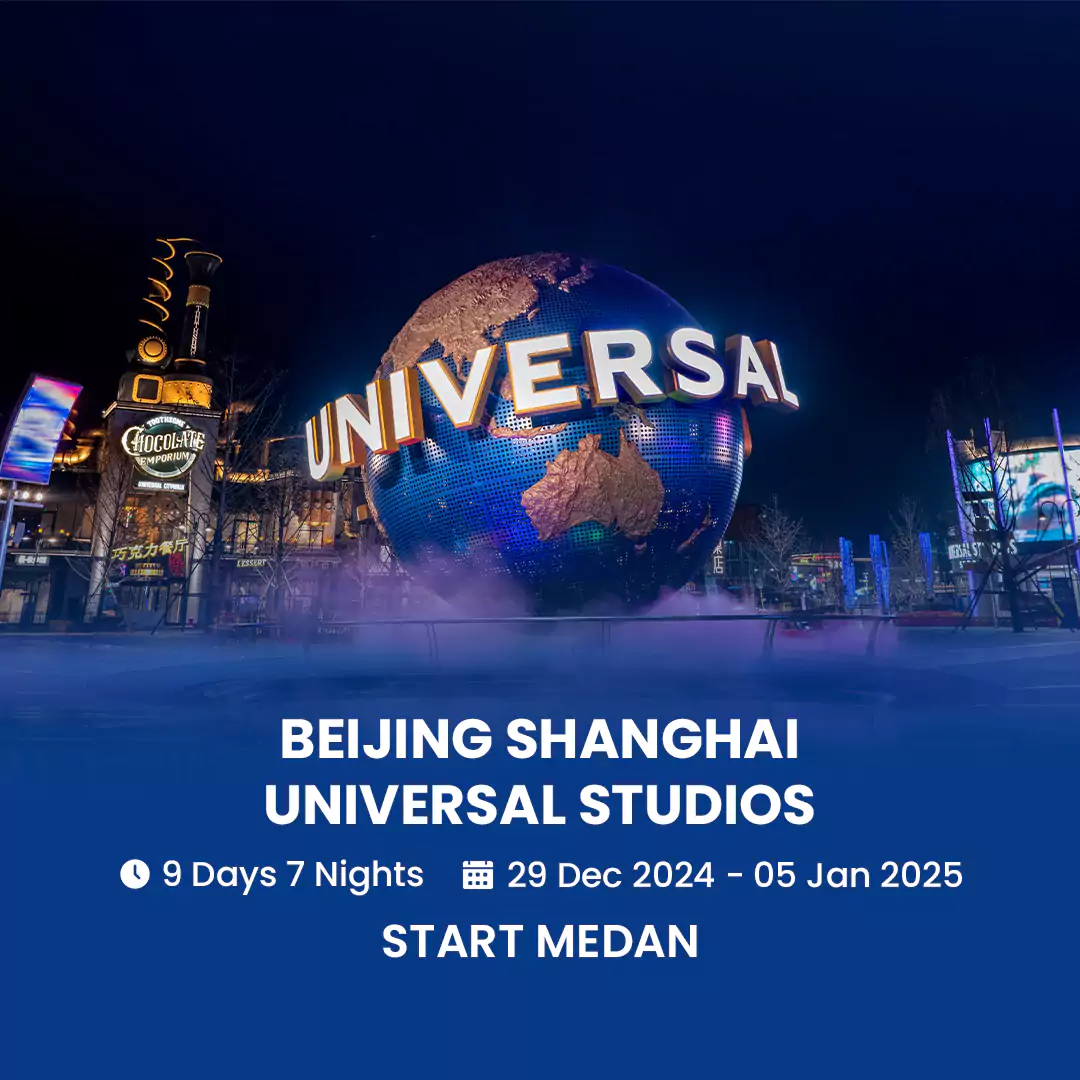Tour Beijing Shanghai Universal Studios 29 December 2024 | Angkasatour