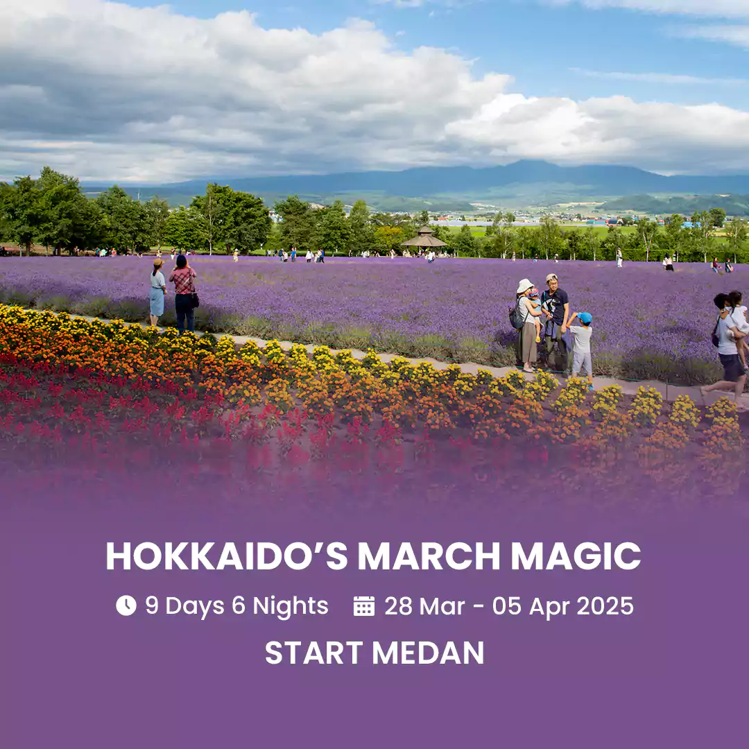 Tour Hokkaido’s March Magic 28 March 2025 | Angkasatour