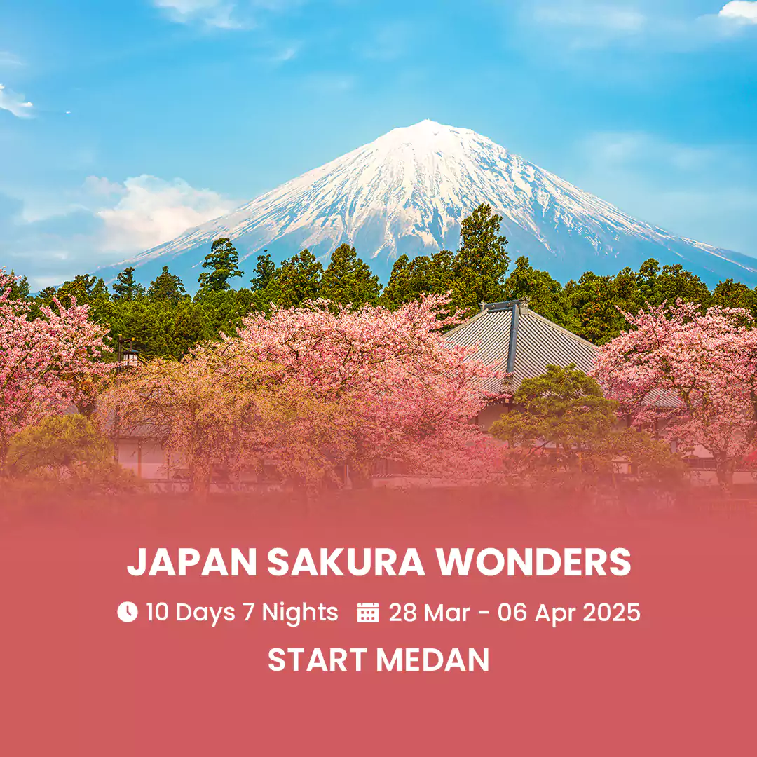 Tour Japan Sakura Wonders 28 March 2025 | Angkasatour