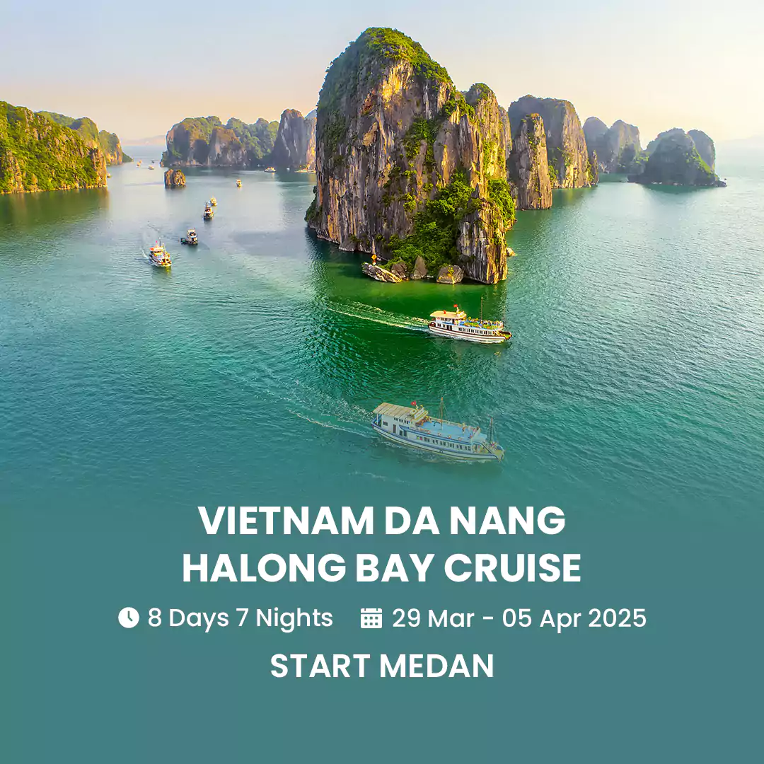 Tour Vietnam Da Nang Halong Bay Cruise 29 March 2025 | Angkasatour