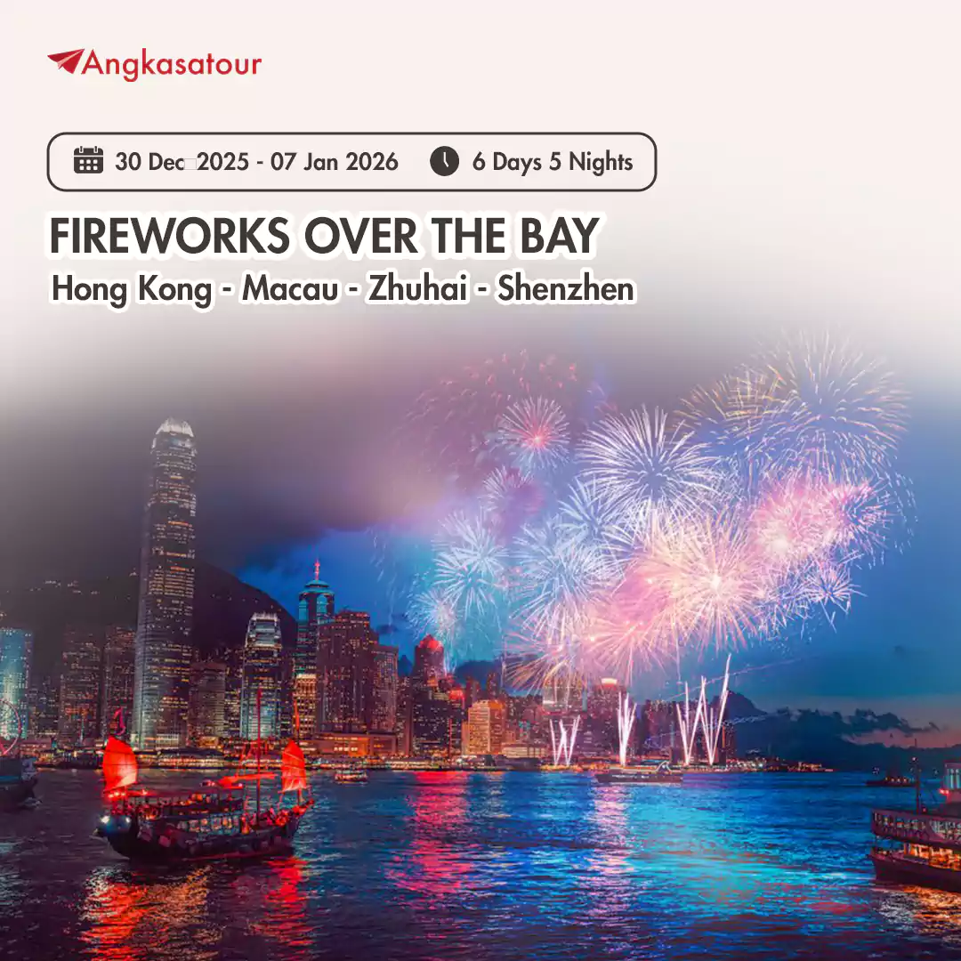 Tour Hong Kong Macau - Fireworks Over The Bay | Angkasatour
